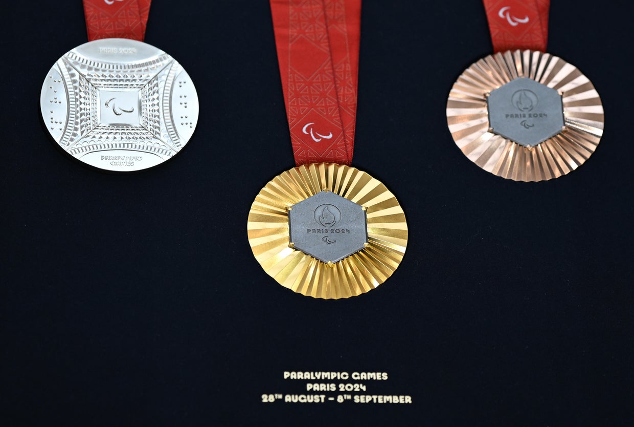 Paris 2024 Olympics medals unveiled, each with a little piece of the ...