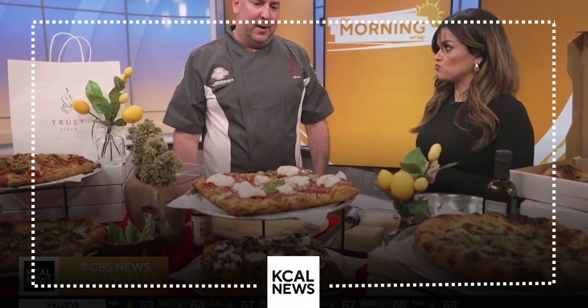 Pizza pro joins studio for National Pizza Day - CBS Los Angeles