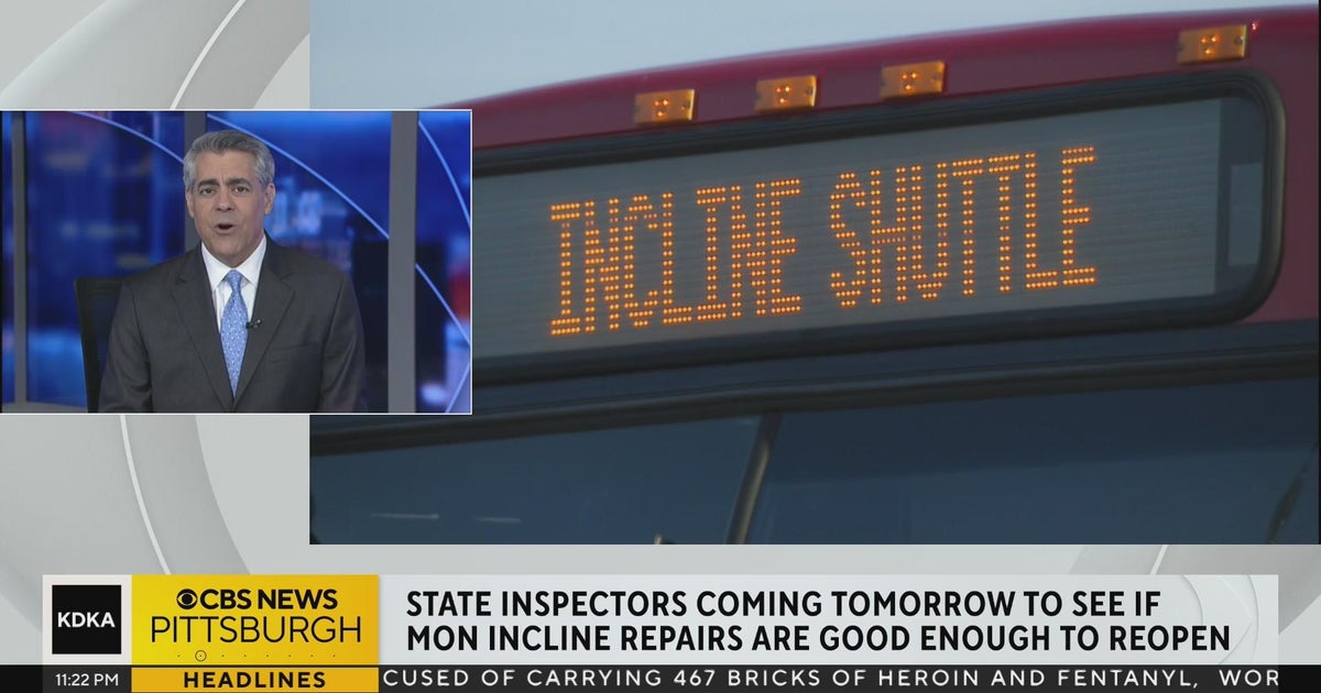 Mon Incline to undergo inspection - CBS Pittsburgh