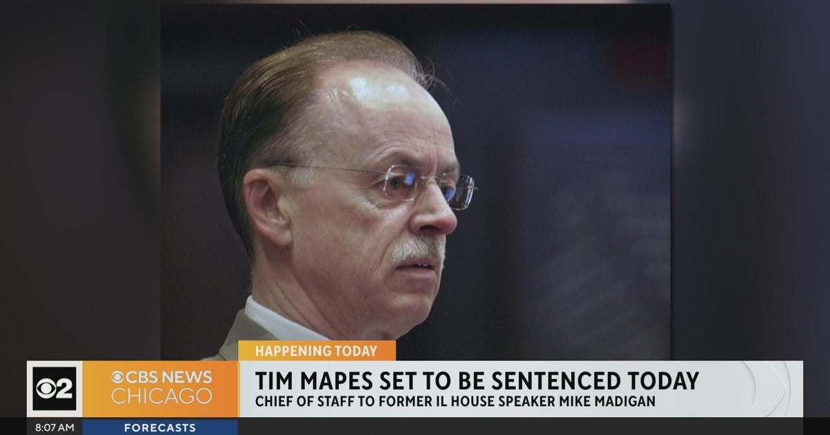 Tim Mapes set to be sentenced Monday - CBS Chicago