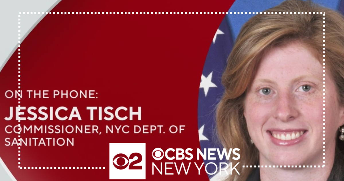 DSNY commissioner reminds New Yorkers to clear sidewalks - CBS New York