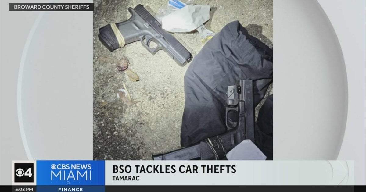 Car theft sting yields 17 arrests - CBS Miami