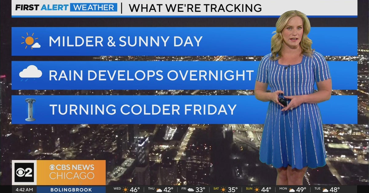 Rain Develops Overnight For Chicago Area Cbs Chicago