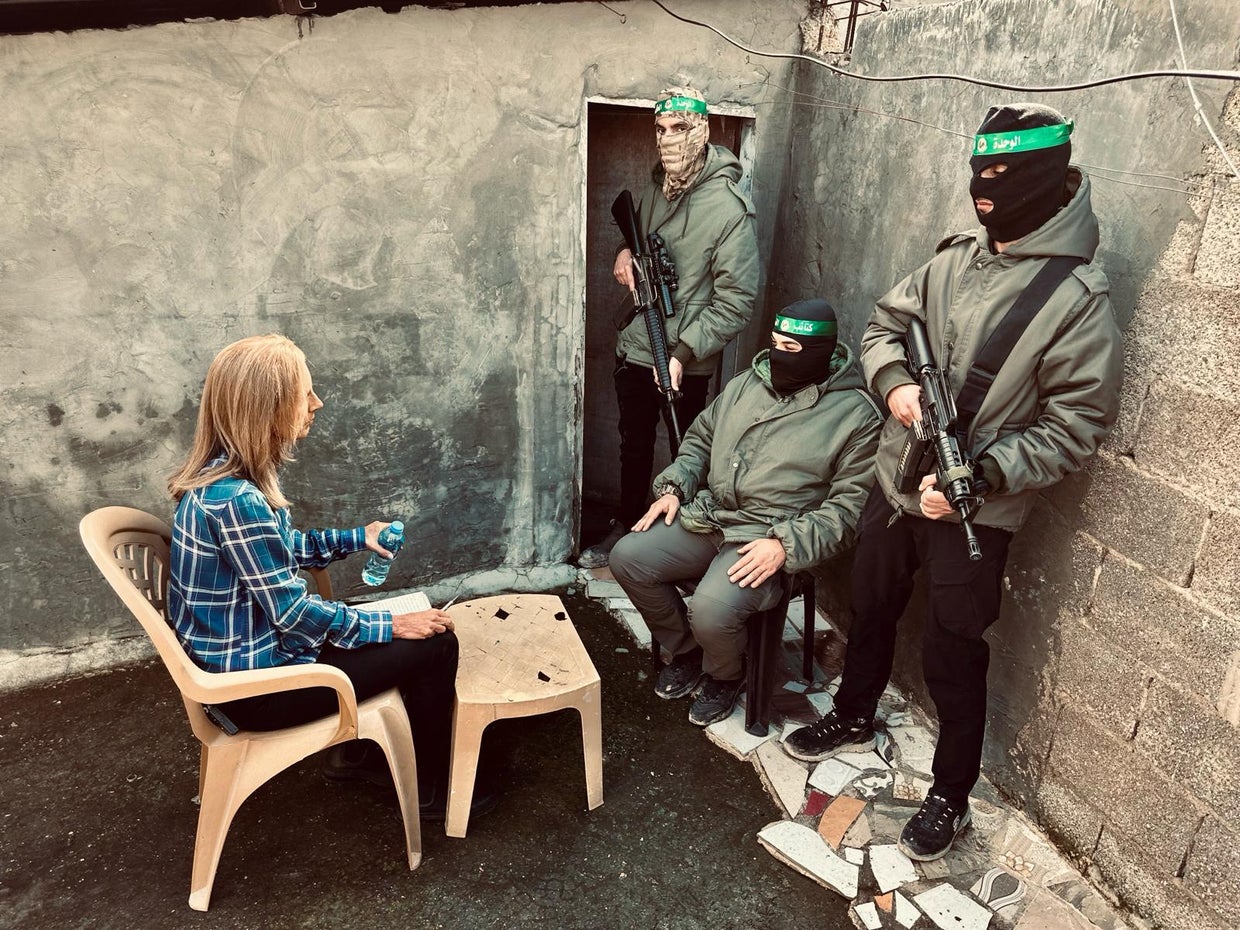 Behind the scenes of CBS News' interview with a Hamas commander in the ...