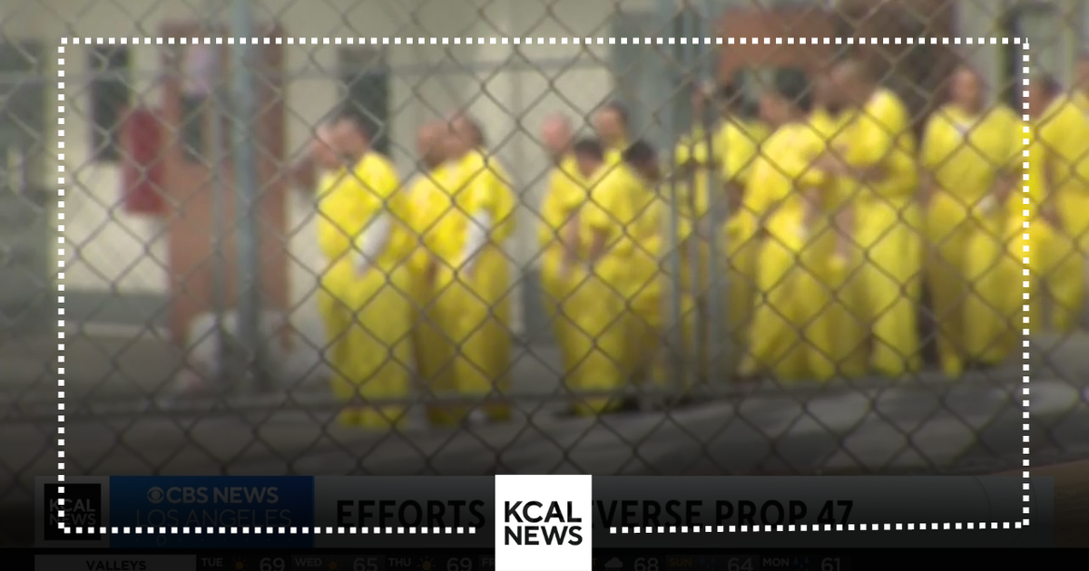Proposed ballot measure seeks to repeal Prop 47 - CBS Los Angeles