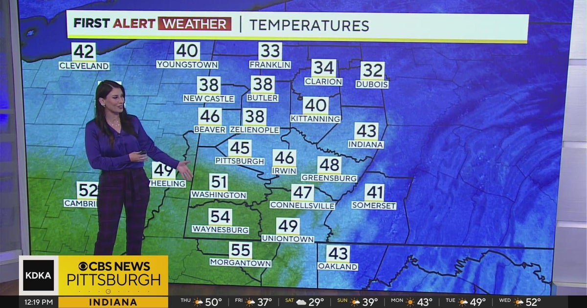 KDKA-TV Afternoon Forecast (2/15) - CBS Pittsburgh