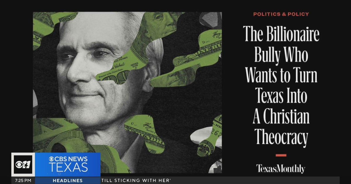 Texas Monthly: The billionaire bully who wants to turn Texas into a ...