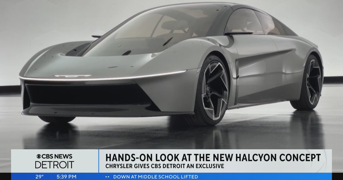 CBS News Detroit gets a look at new Halcyon EV concept car - CBS Detroit