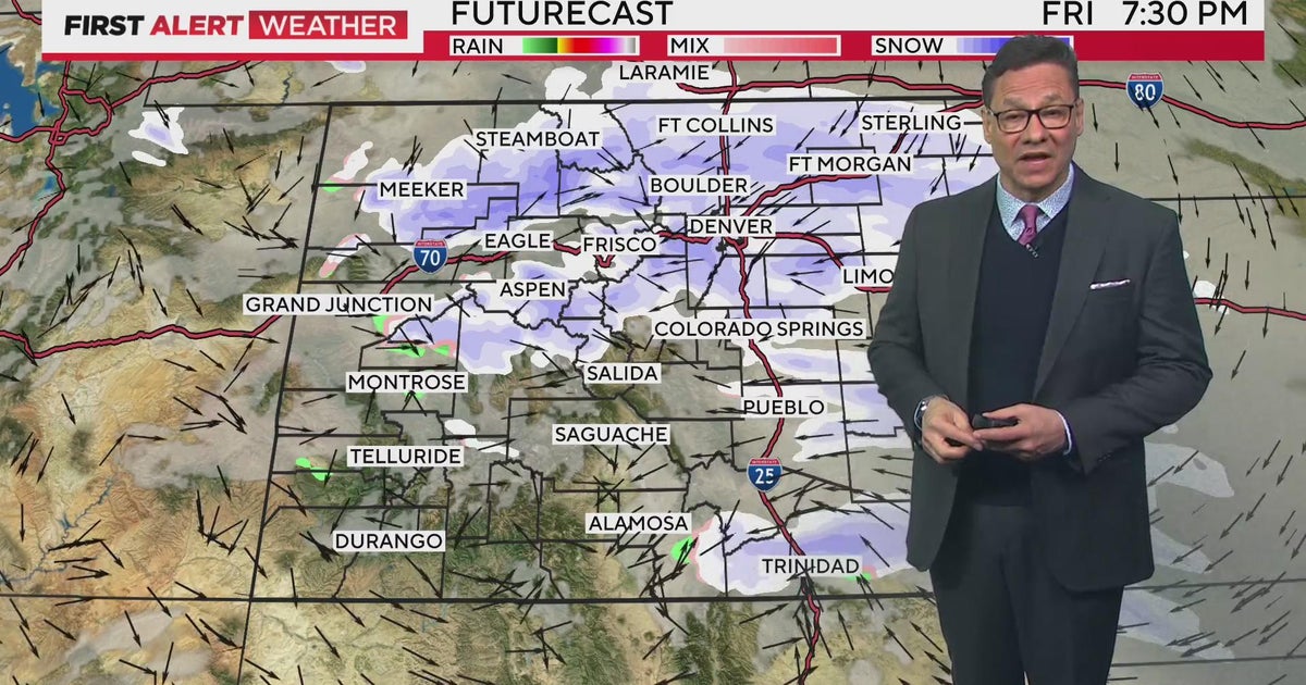 Winter Weather Advisory for the Denver Metro Area and Front Range - CBS ...
