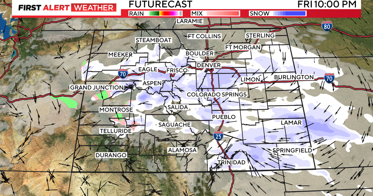 Colorado Weather: Winter Weather Advisory thru Saturday AM - CBS Colorado
