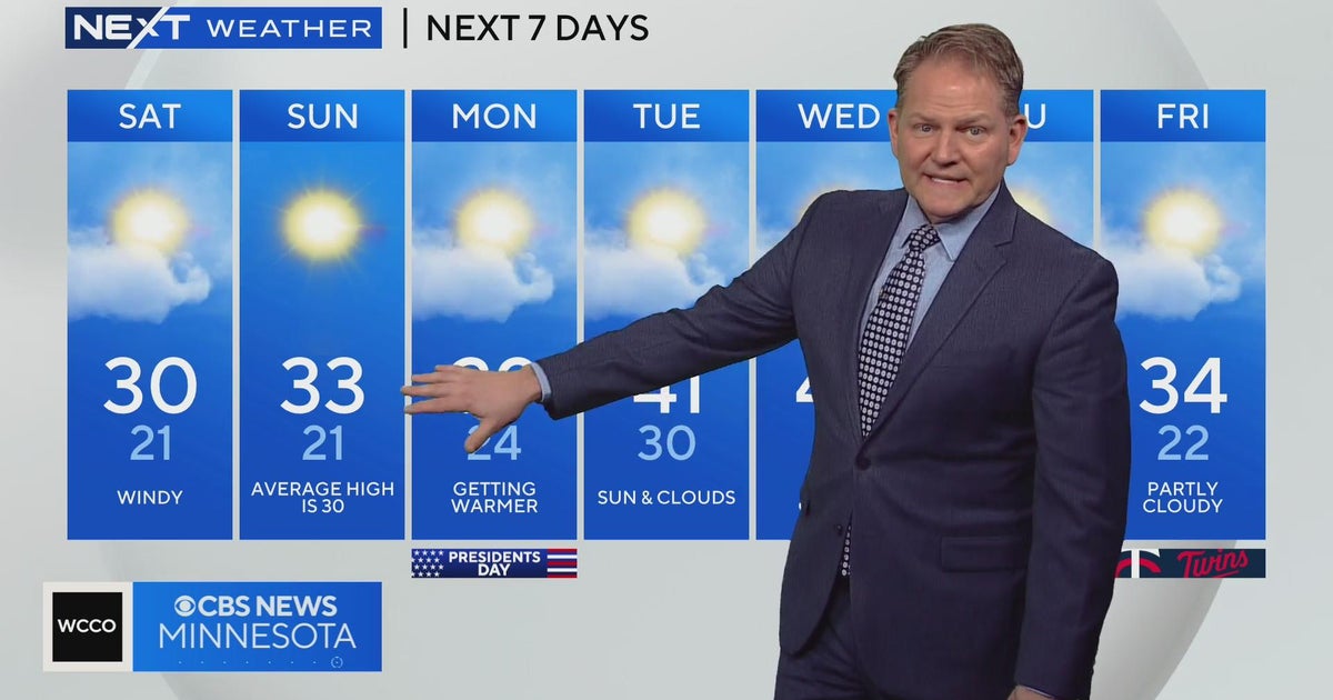 NEXT Weather: 6 p.m. forecast from Feb. 16, 2024 - CBS Minnesota