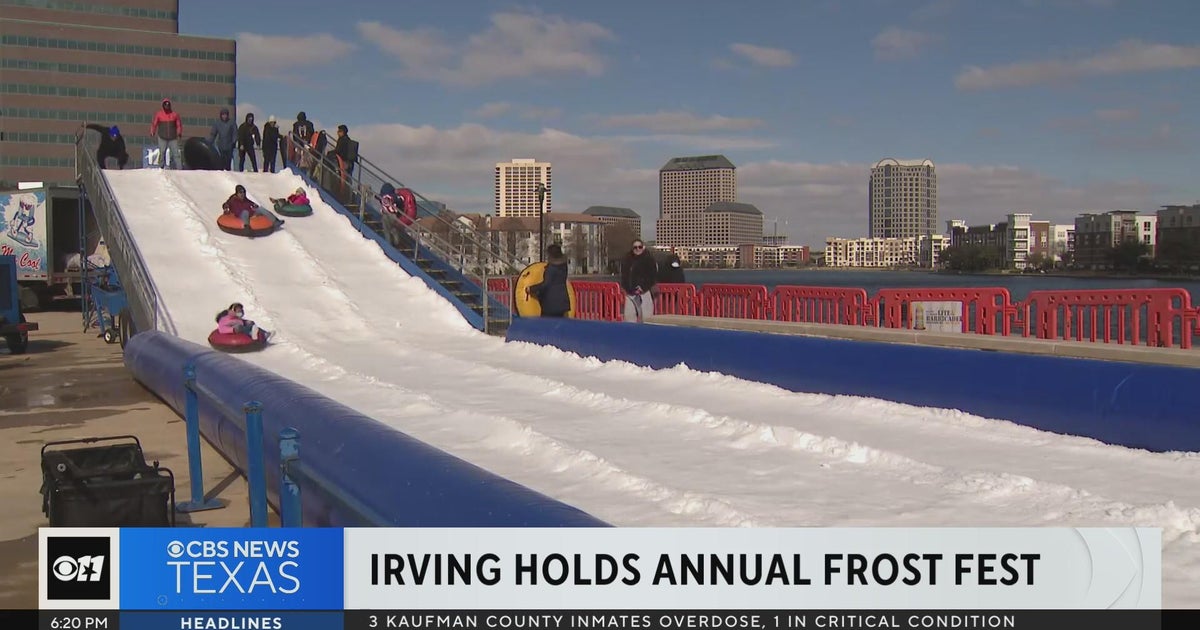 Irving holds annual Frost Fest - CBS Texas