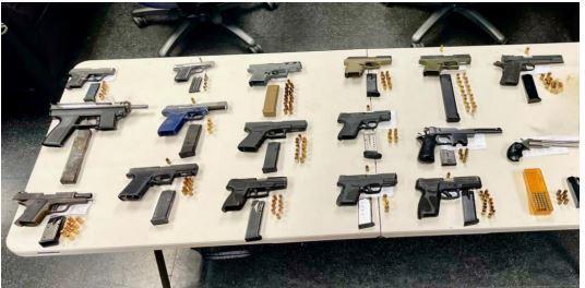 17 firearms recovered inside warehouse in LA, police say - CBS Los Angeles