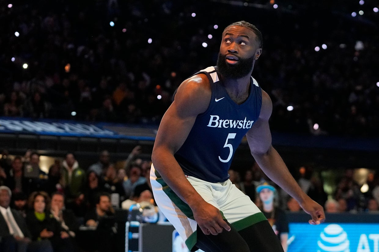 Jaylen Brown finishes second to G League's Mac McClung in NBA Slam Dunk ...
