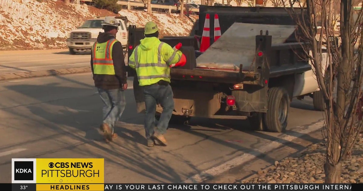 Major project on McKnight Road begins - CBS Pittsburgh