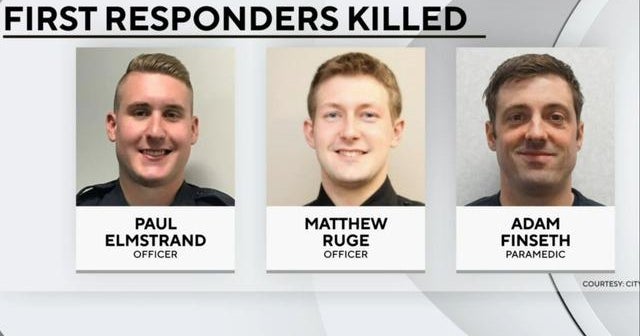 2 officers, 1 paramedic killed in Minnesota shooting - CBS News