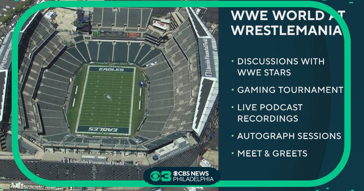 WWE World at WrestleMania returns to Philly for the first time in 25 ...