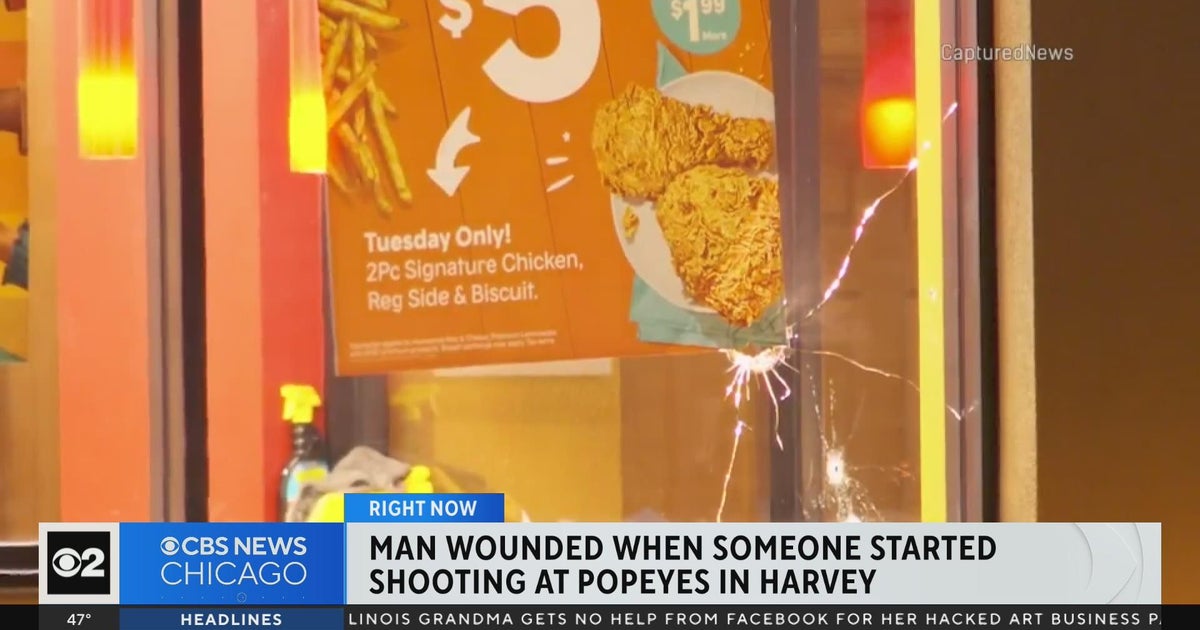 Man critically wounded during shooting inside Popeyes in Harvey - CBS ...