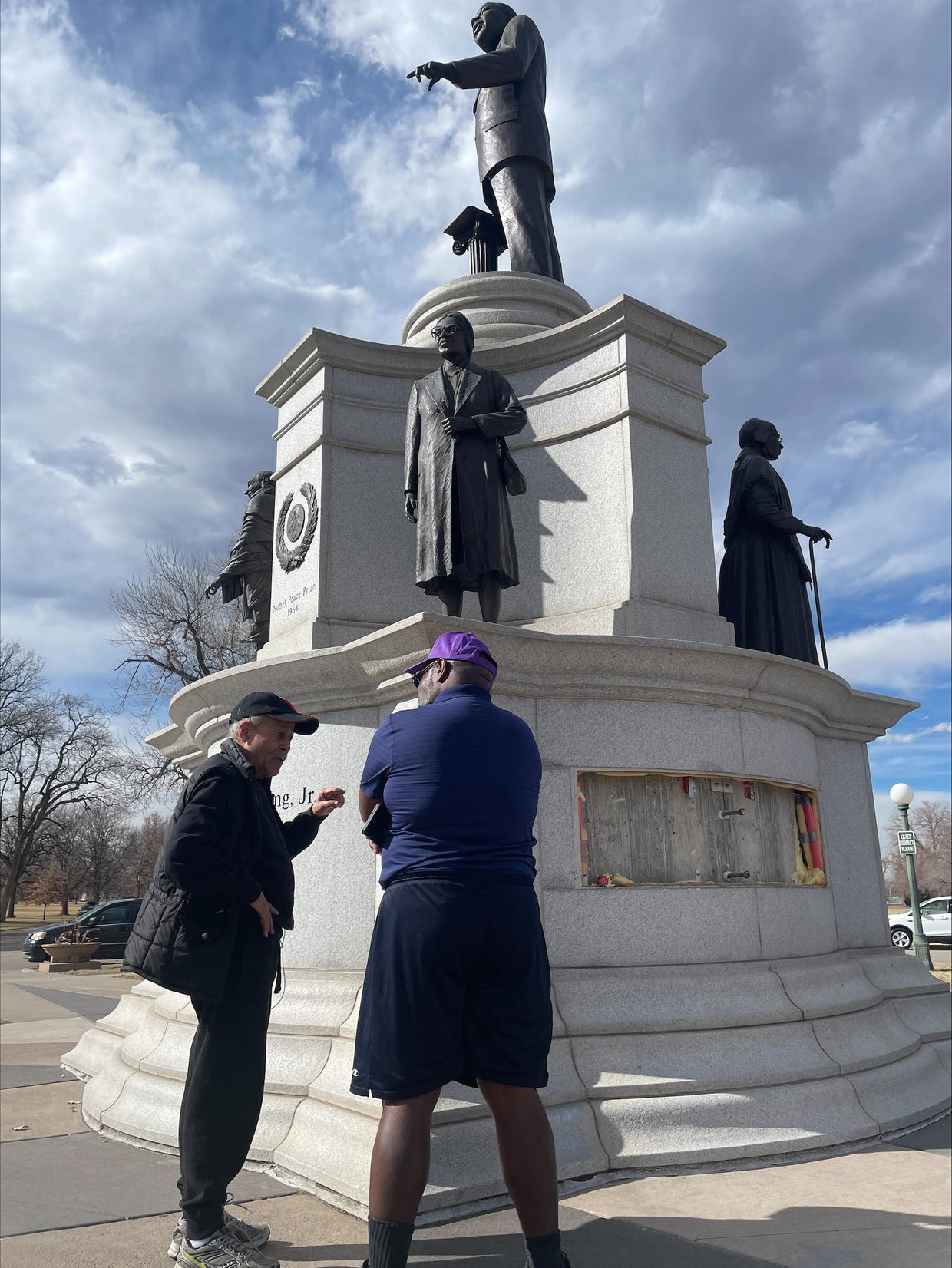Martin Luther King Jr. statue vandalized in Denver's City Park ...