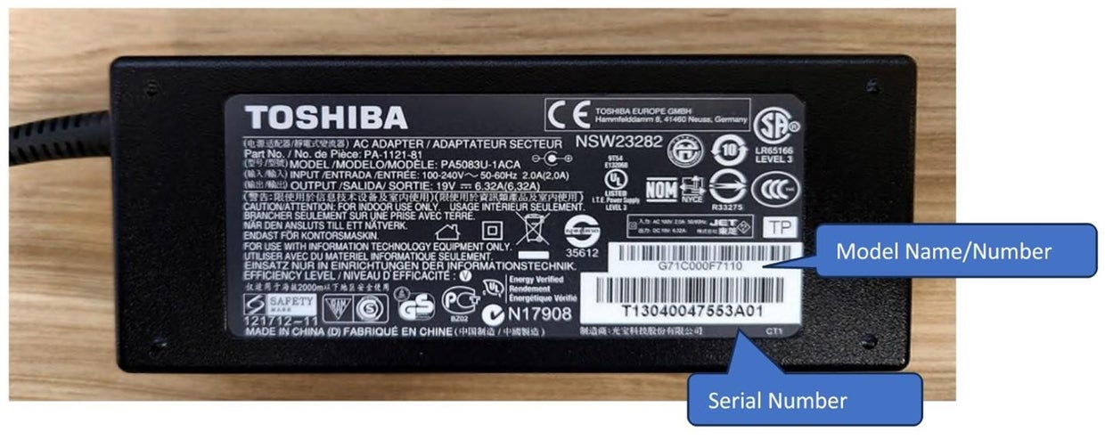 Toshiba Laptop AC adapters recalled after hundreds catch fire, causing ...