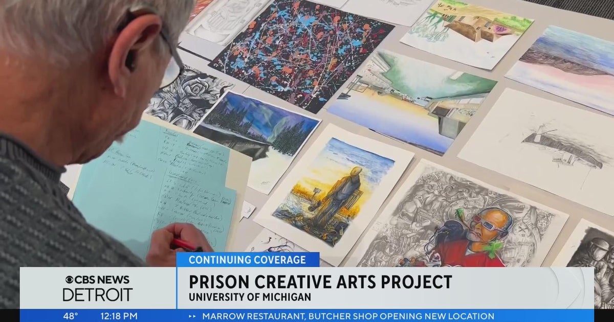 Inside the University of Michigan's 28th annual prison art show - CBS ...