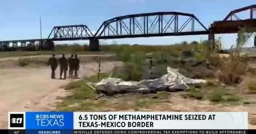 Record meth bust at Texas and Mexico port of entry - CBS Texas