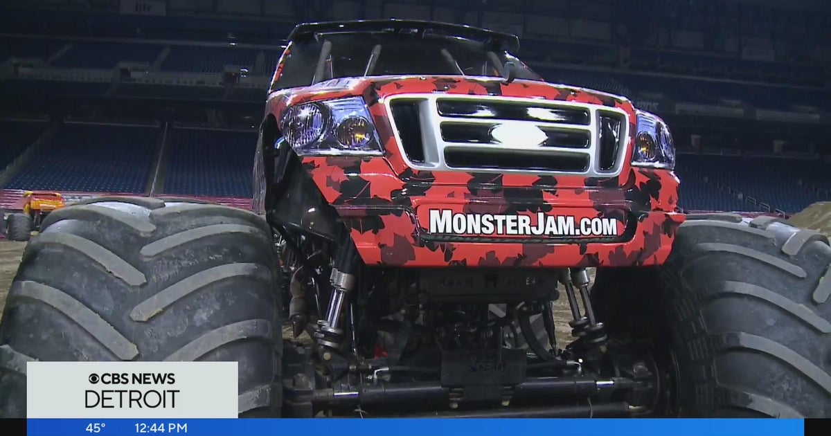 Monster Jam returns to Ford Field this weekend - CBS Detroit