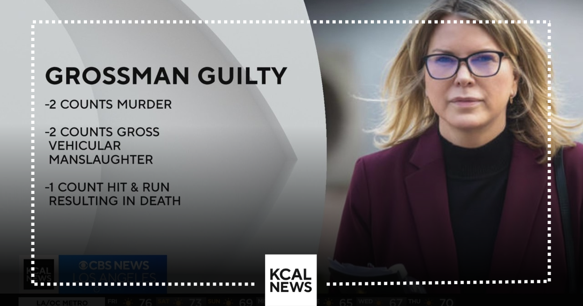 Socialite Rebecca Grossman found guilty in murder trial - CBS Los Angeles