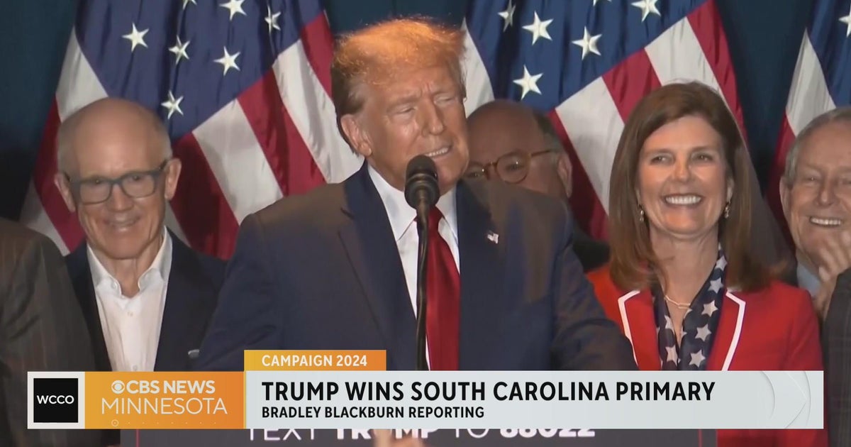 Donald Trump defeats Nikki Haley in her home state primary - CBS Minnesota