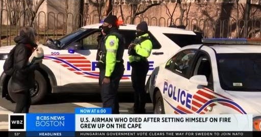 Airman who set himself on fire outside Israeli Embassy went to school ...