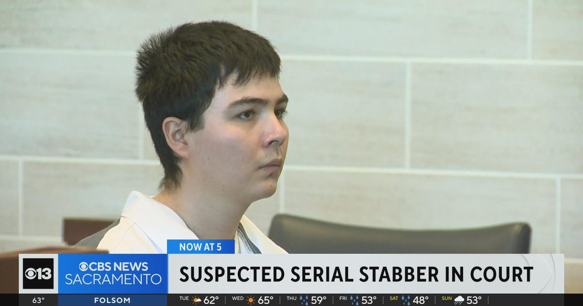 Latest on suspected Davis serial stabber Monday court appearance - CBS ...