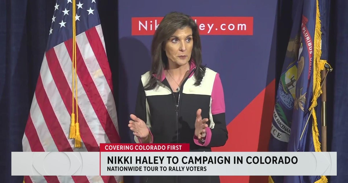 Nikki Haley comes to Denver area to rally voters - CBS Colorado