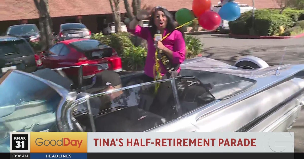 Tina's "Semi-retirement" party - I love a parade! - Good Day Sacramento