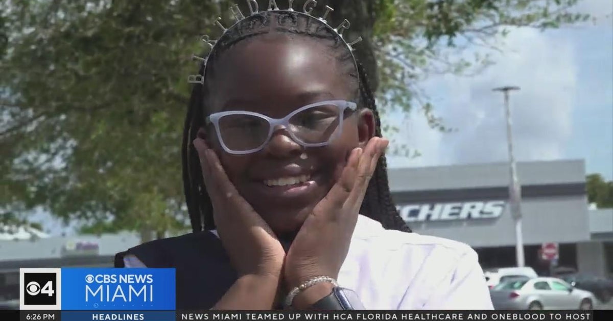 South Florida girl born on Leap Day celebrates birthday - CBS Miami