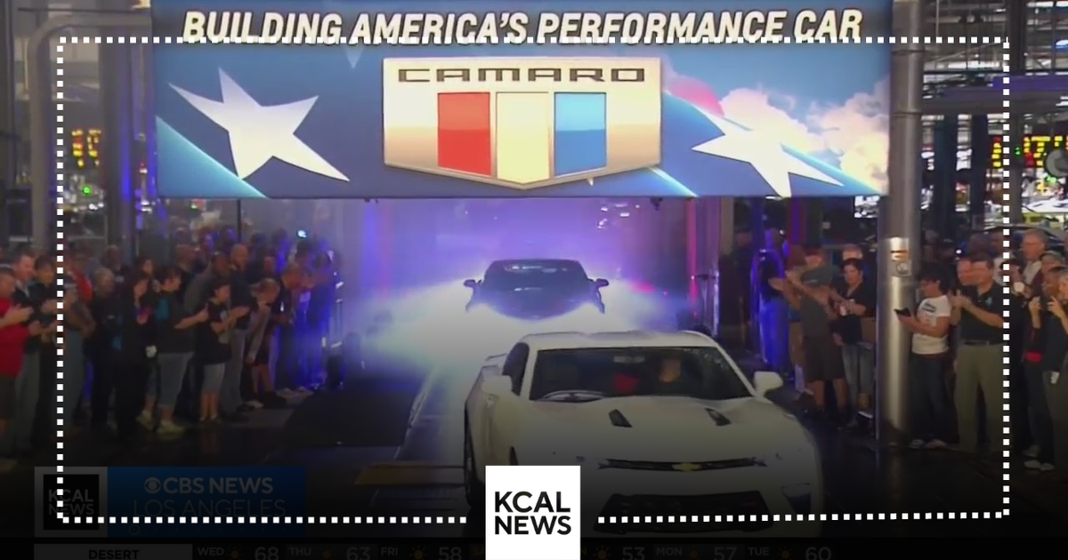 LAPD warns Chevrolet Camaro drivers over increase in theft - CBS Los ...