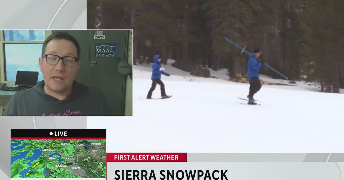 Snow scientist discusses new storm impact on Sierra snowpack - CBS San ...