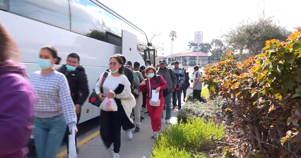 Migrant crossings shift toward California - CBS News