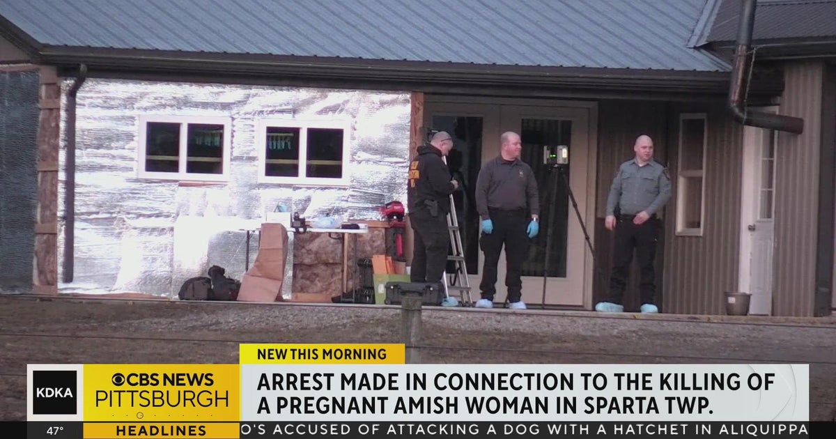 State police arrest suspect in relation to killing of pregnant Amish woman - CBS Pittsburgh