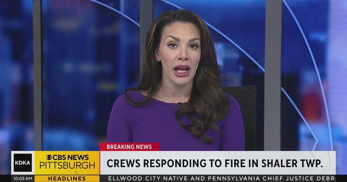 Crews respond to fire in Shaler Township - CBS Pittsburgh