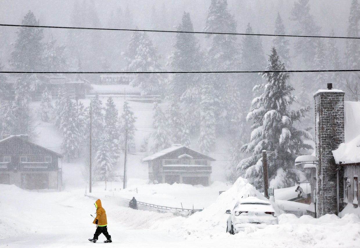Blizzard aftermath in California's Sierra Nevada to bring more unstable ...