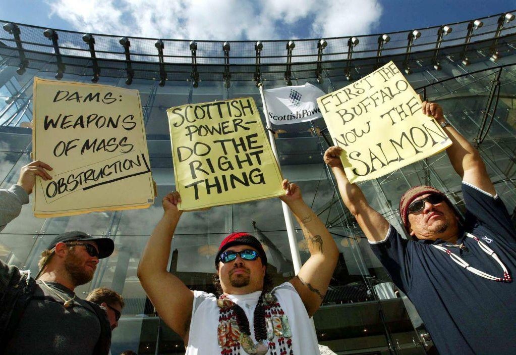 After years of protest by Native Americans, massive dam removal project ...