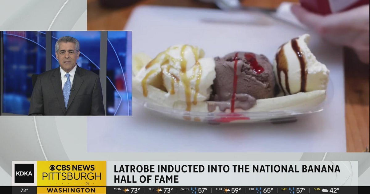 Latrobe inducted into the National Banana Hall of Fame - CBS Pittsburgh