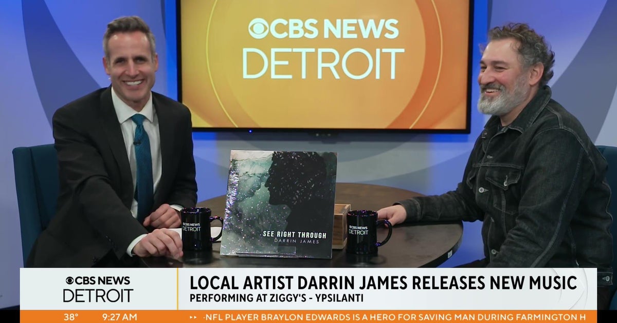 Metro Detroit artist Darrin James releases new music - CBS Detroit