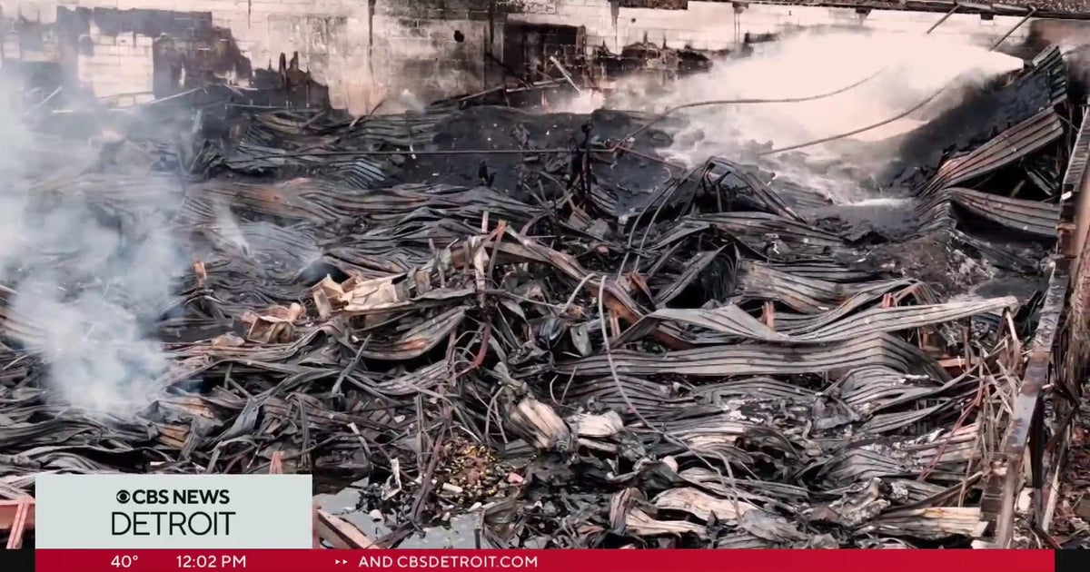 Public urged to avoid butane canisters after massive Clinton Township ...