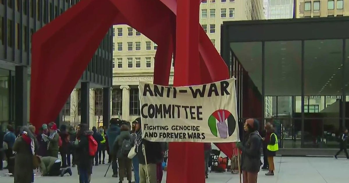 24-hour vigil in Chicago calling for ceasefire in Gaza - CBS Chicago