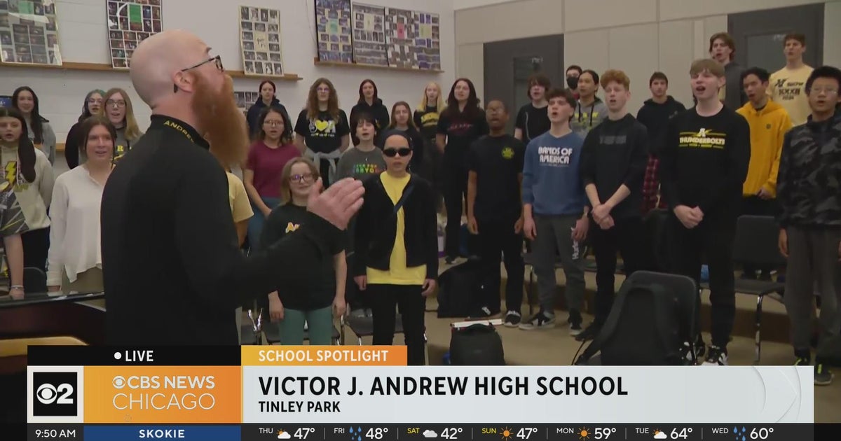 School Spotlight: Choir practice at Andrew High School in Tinley Park ...