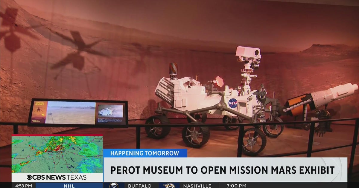 Perot Museum opens Mission to Mars exhibit - CBS Texas