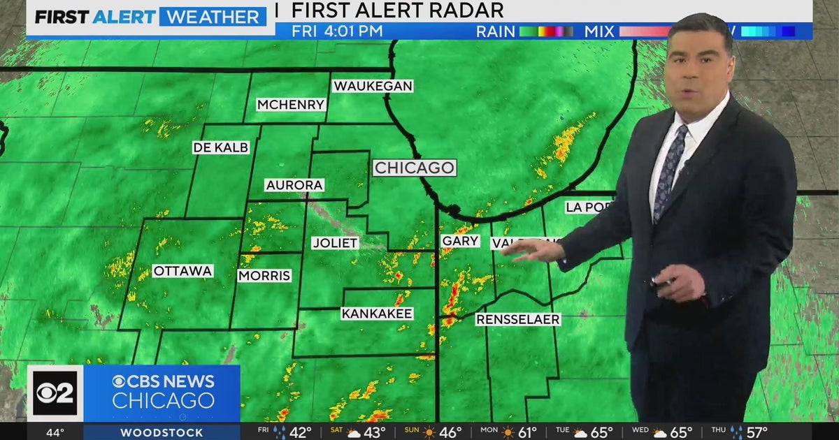 Rain to continue Friday night, reaching 1 inch across Chicago area ...