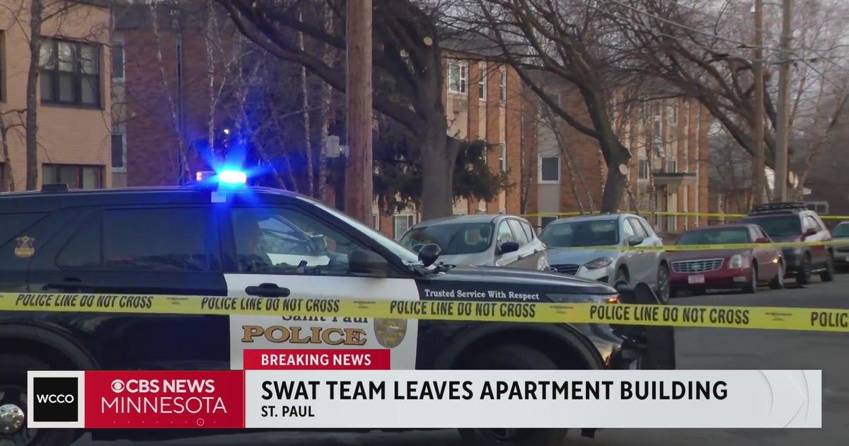 SWAT team leaves scene in St. Paul - CBS Minnesota
