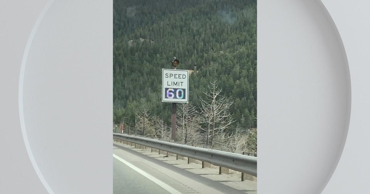 Cdot Launches Variable Speed Limit Signs On Eastbound I 70 Between